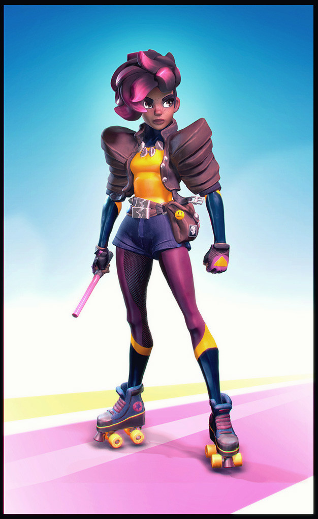 Sam King - Action Girl -Concept and lookdev