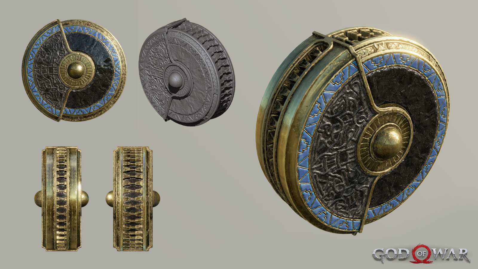 Tom May - God of War: Tyr's Temple wheel-crank