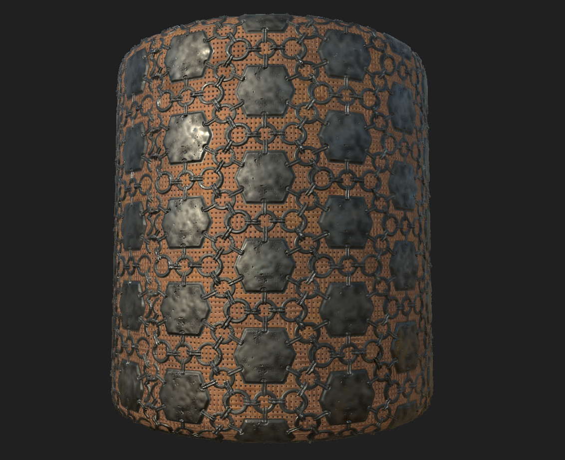 ArtStation - Chain & Scale Mail Patterns