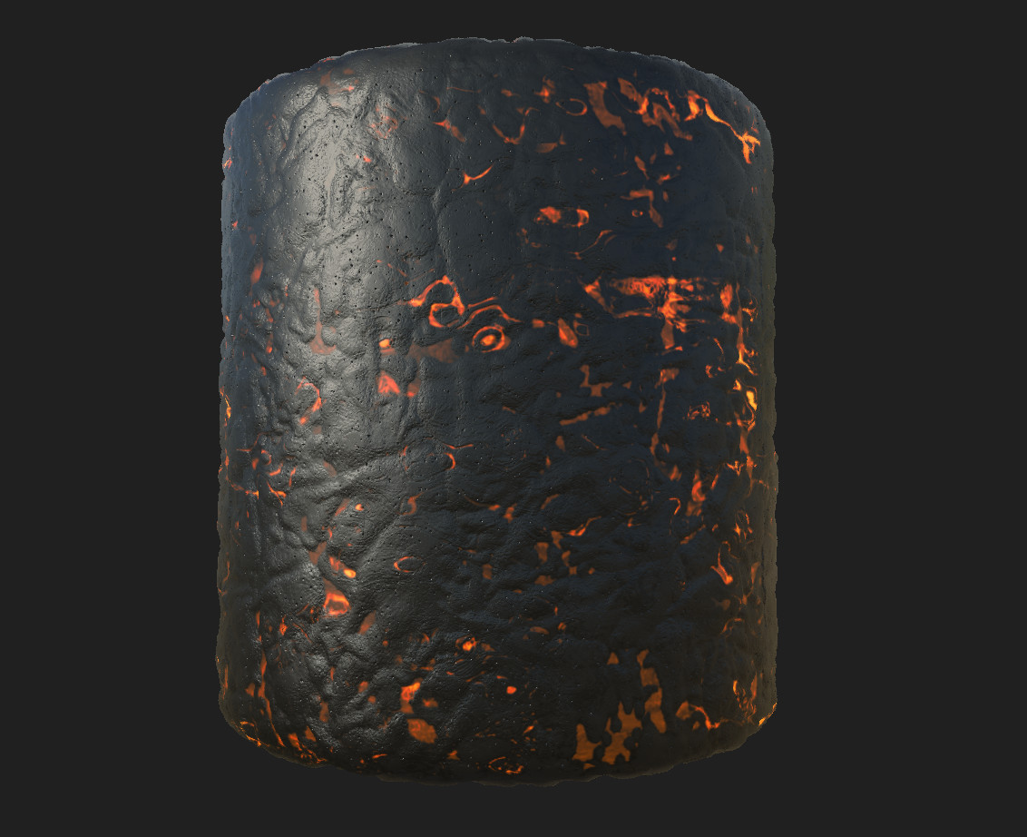 ArtStation - Lava Materials