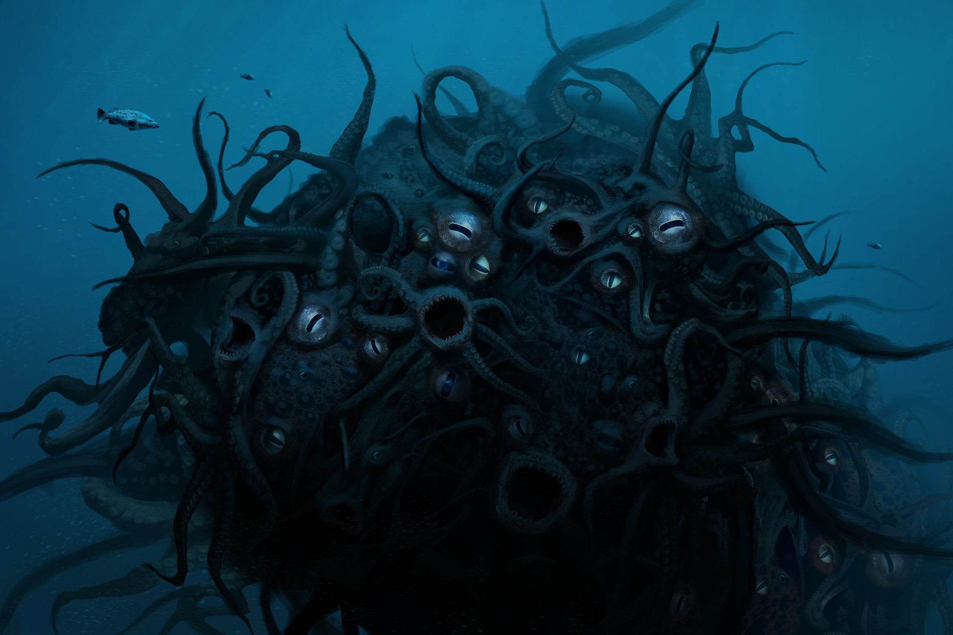 ArtStation - Horror of the deep