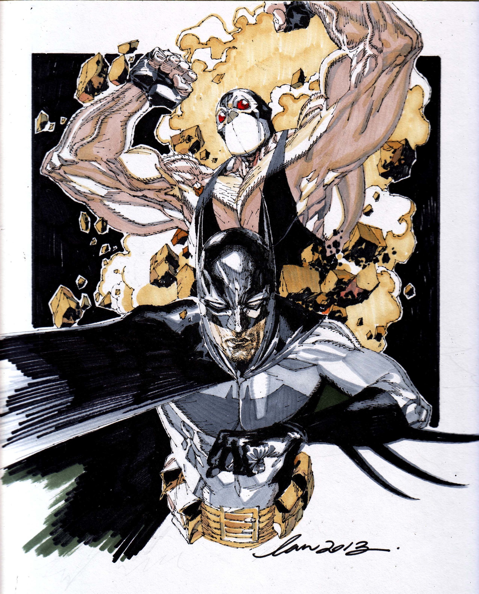 ArtStation - batman&bane