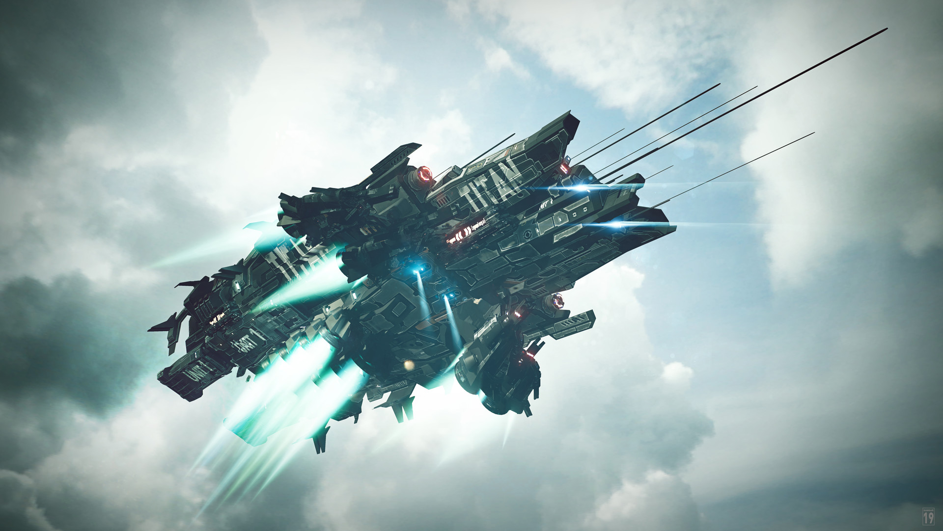 Nic Belliard - Hangar 19 - [UE4] Scene