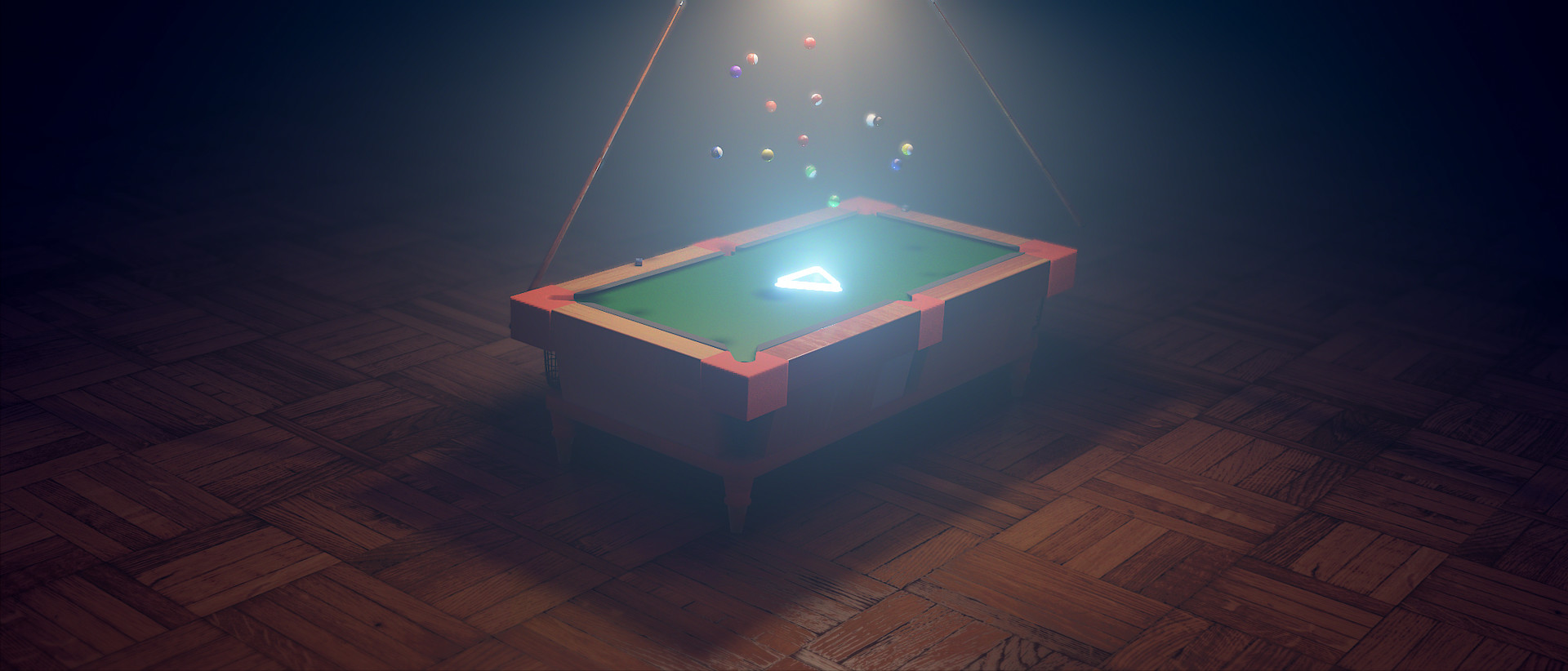 ArtStation - Pool Table in eevee!