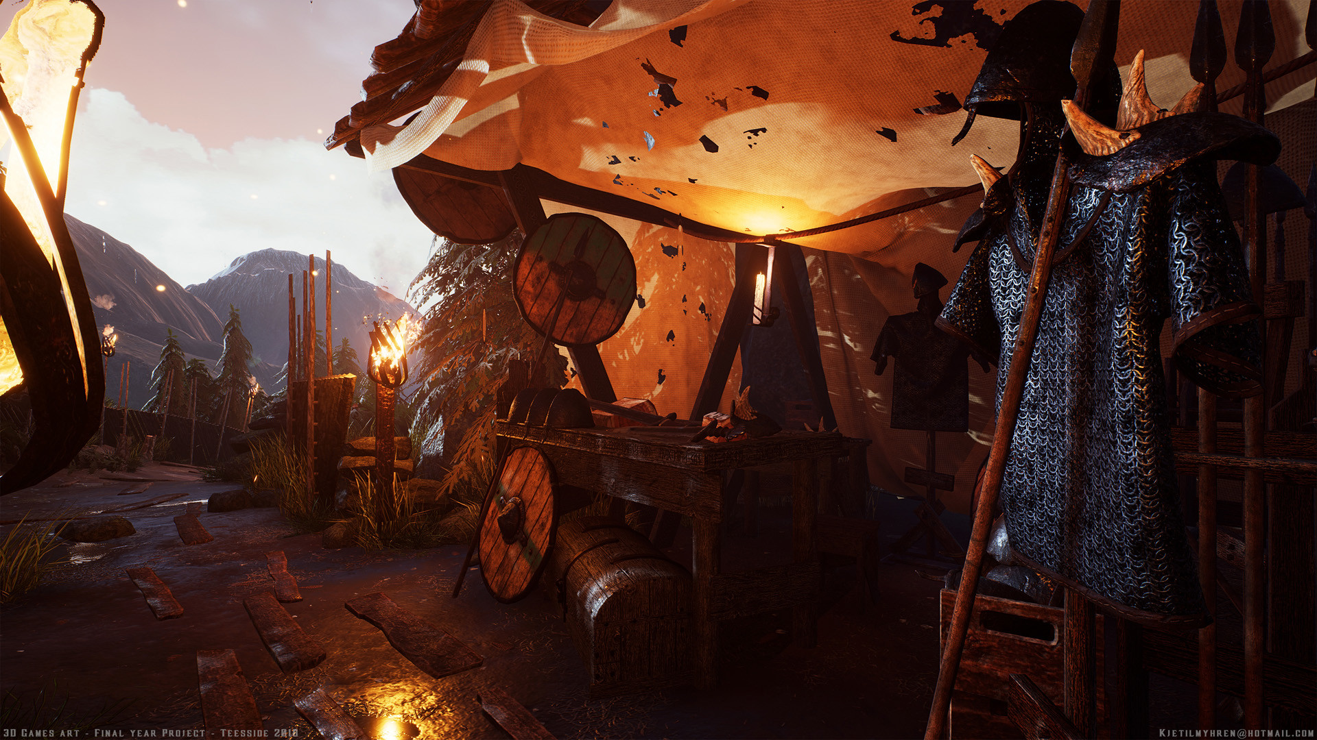 Kjetil Myhren - Market Turf - Game Environment