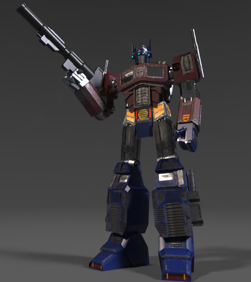 ArtStation - Optimus Prime G1 Style