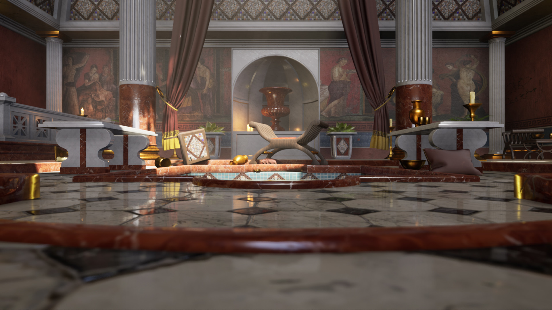 Simon Thomas Ketels - Roman Atrium