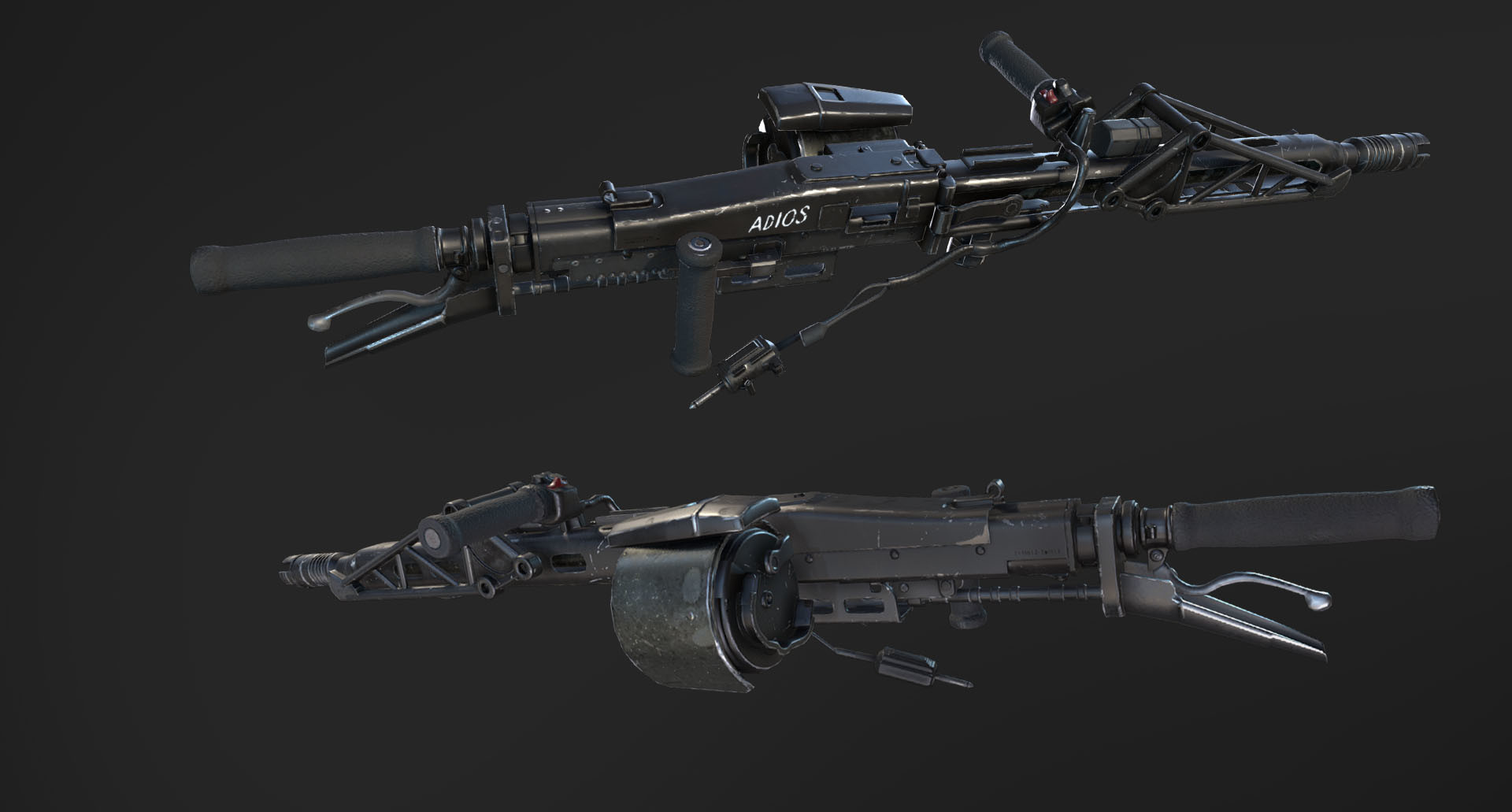 ArtStation - "Smart Gun" from Aliens