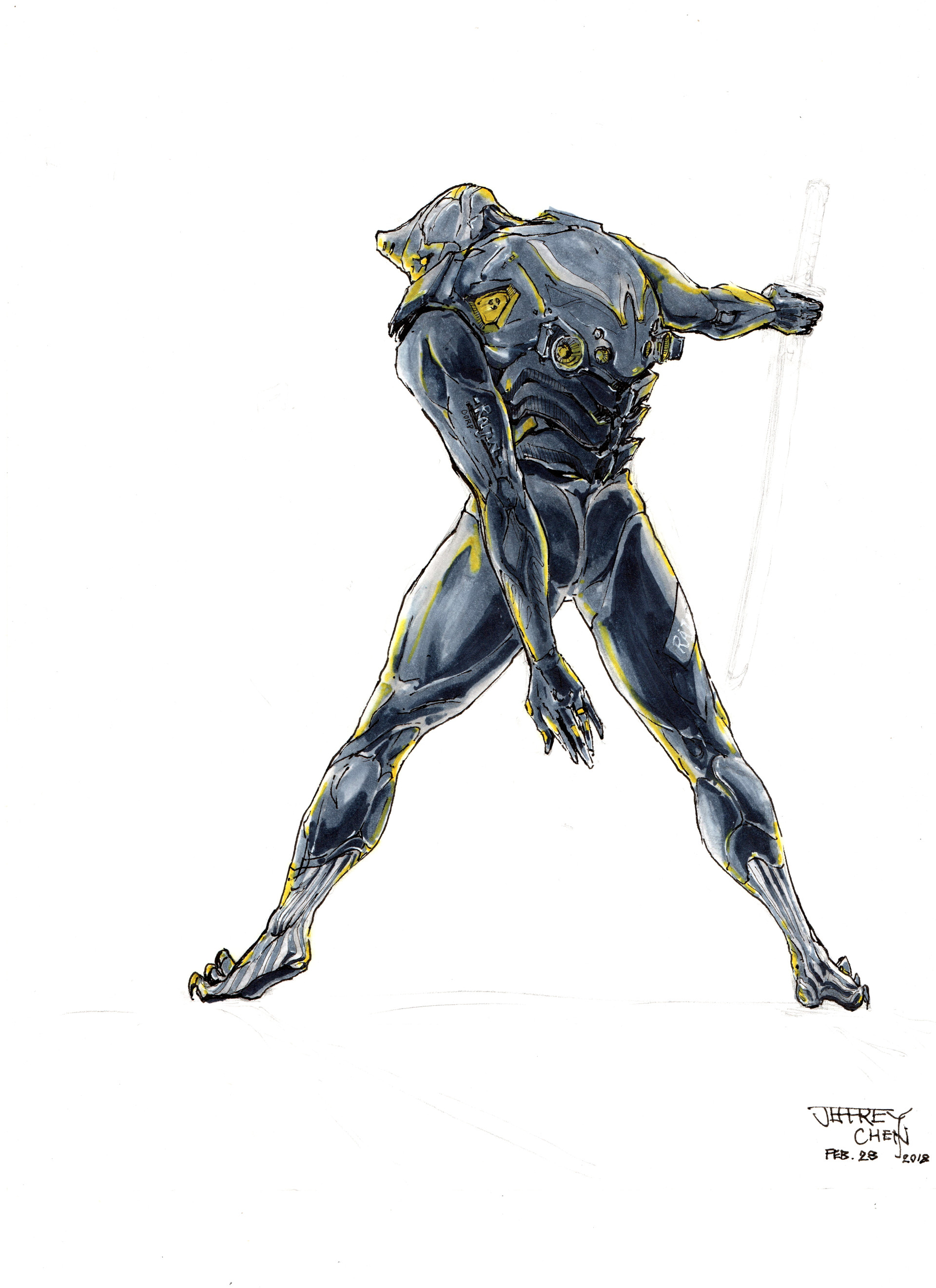 ArtStation - Tracer pose