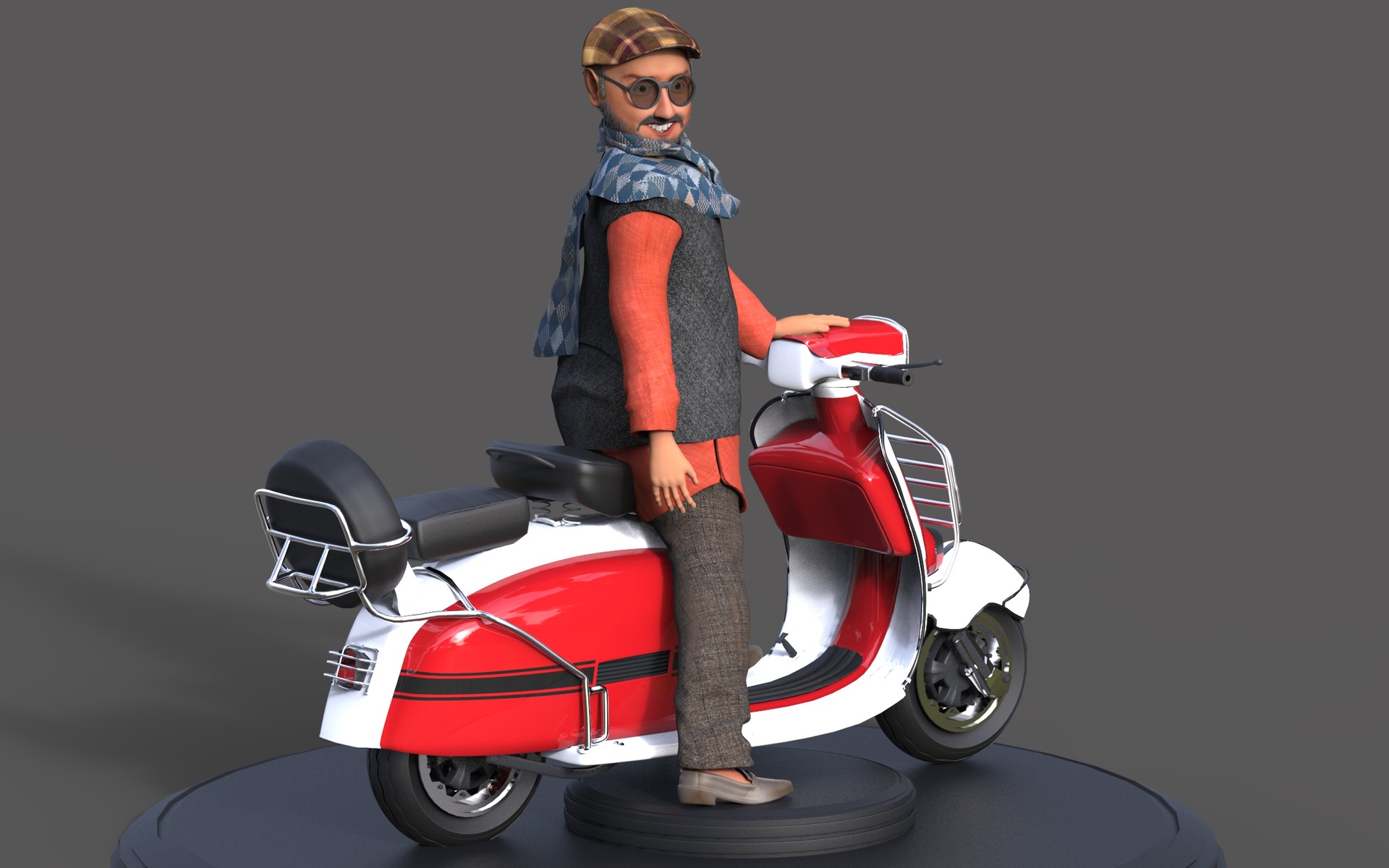 ArtStation - 3D Scooter