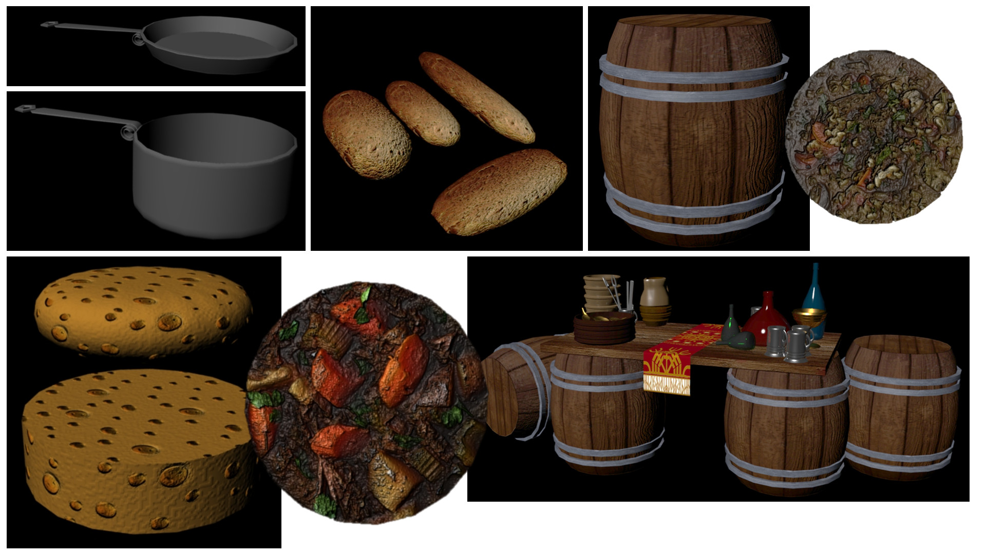 Hamzah Ali - Viking Tavern Enviroment