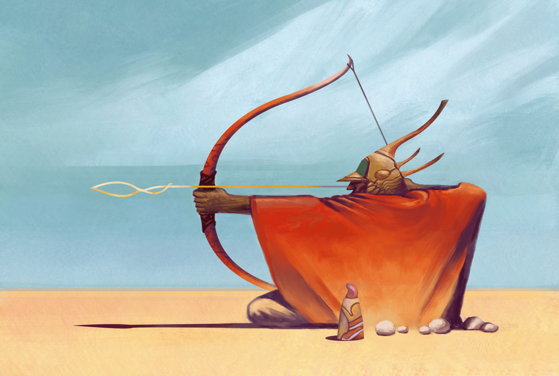 ArtStation - Jean Giraud Moebius Archer - Study