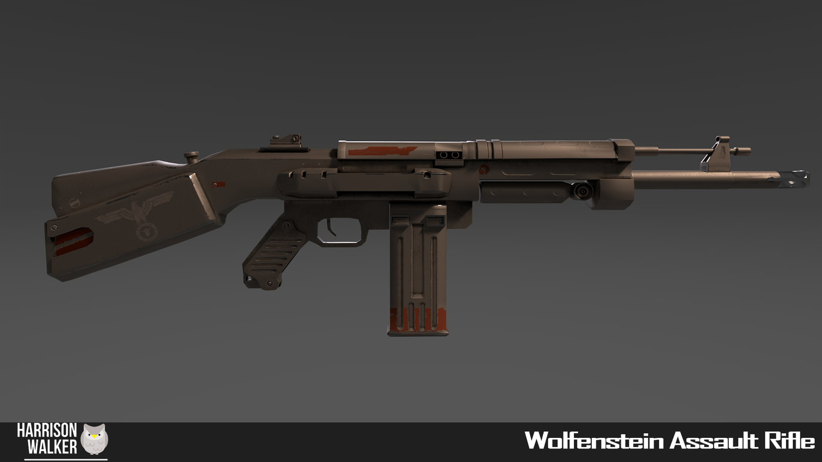 Harrison Walker - Wolfenstein Assault Rifle