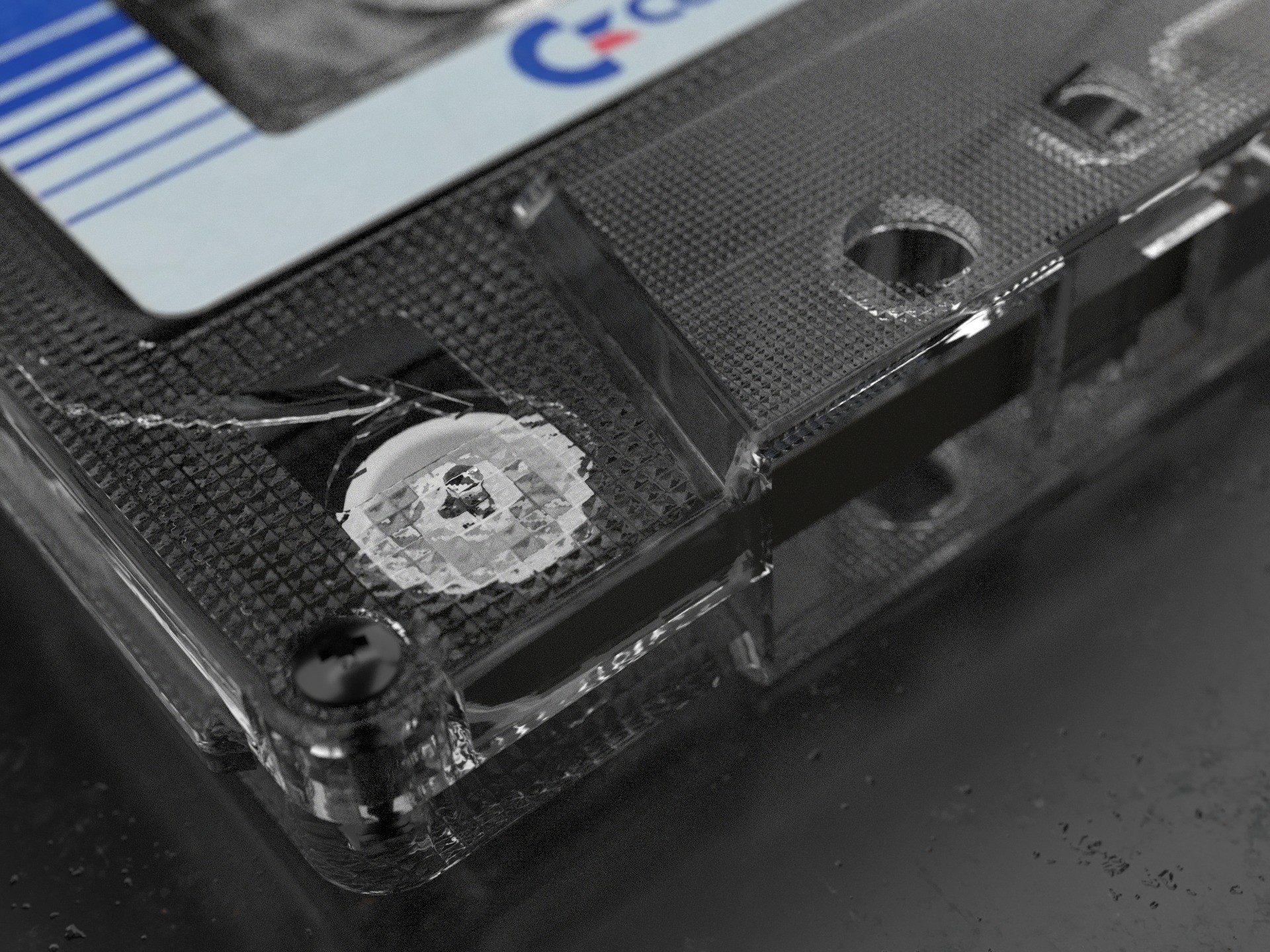 Cem Tezcan - Personal Portfolio - C64 Datasette and Cassette