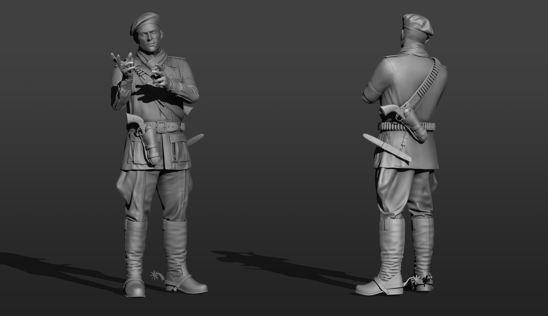 ArtStation - Revolver Ocelot WIP