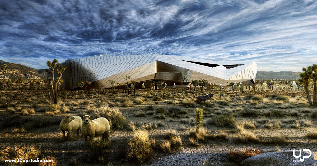 ArtStation - Desert Building