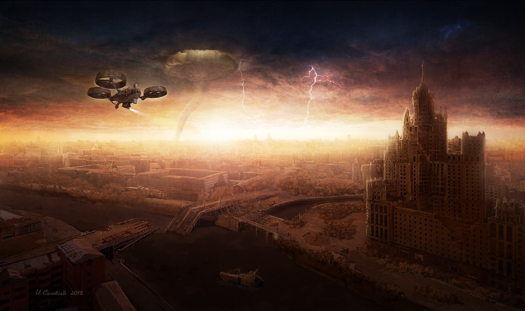 ArtStation - Atomic sunset