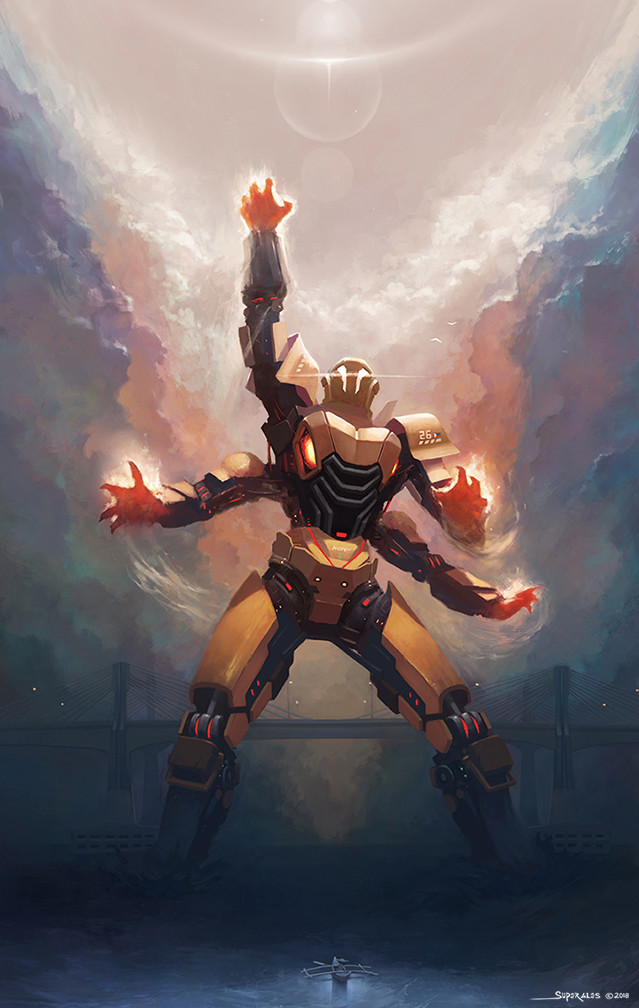 ArtStation - Golden Berserker Jaeger