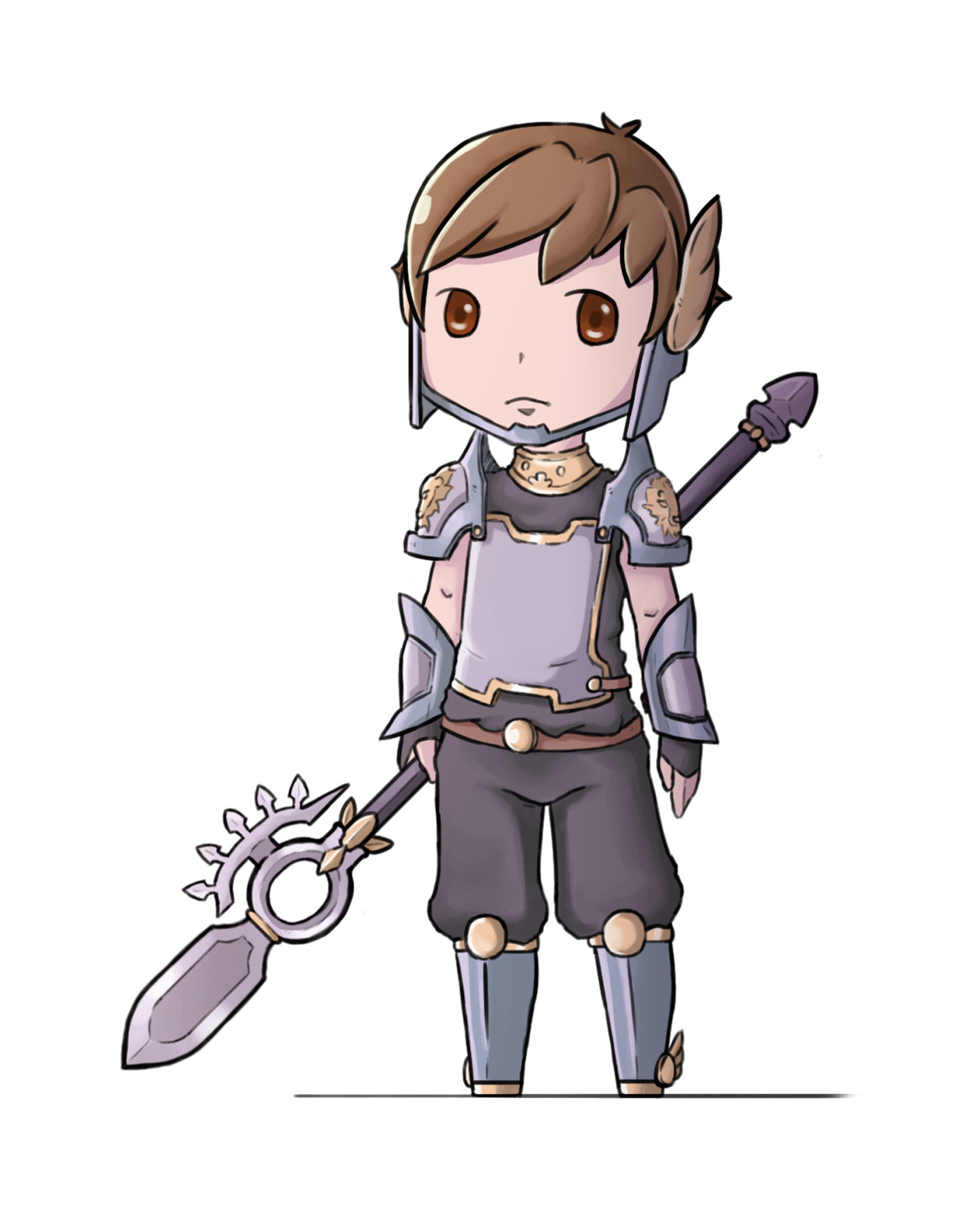 ArtStation - Male Holy Knight