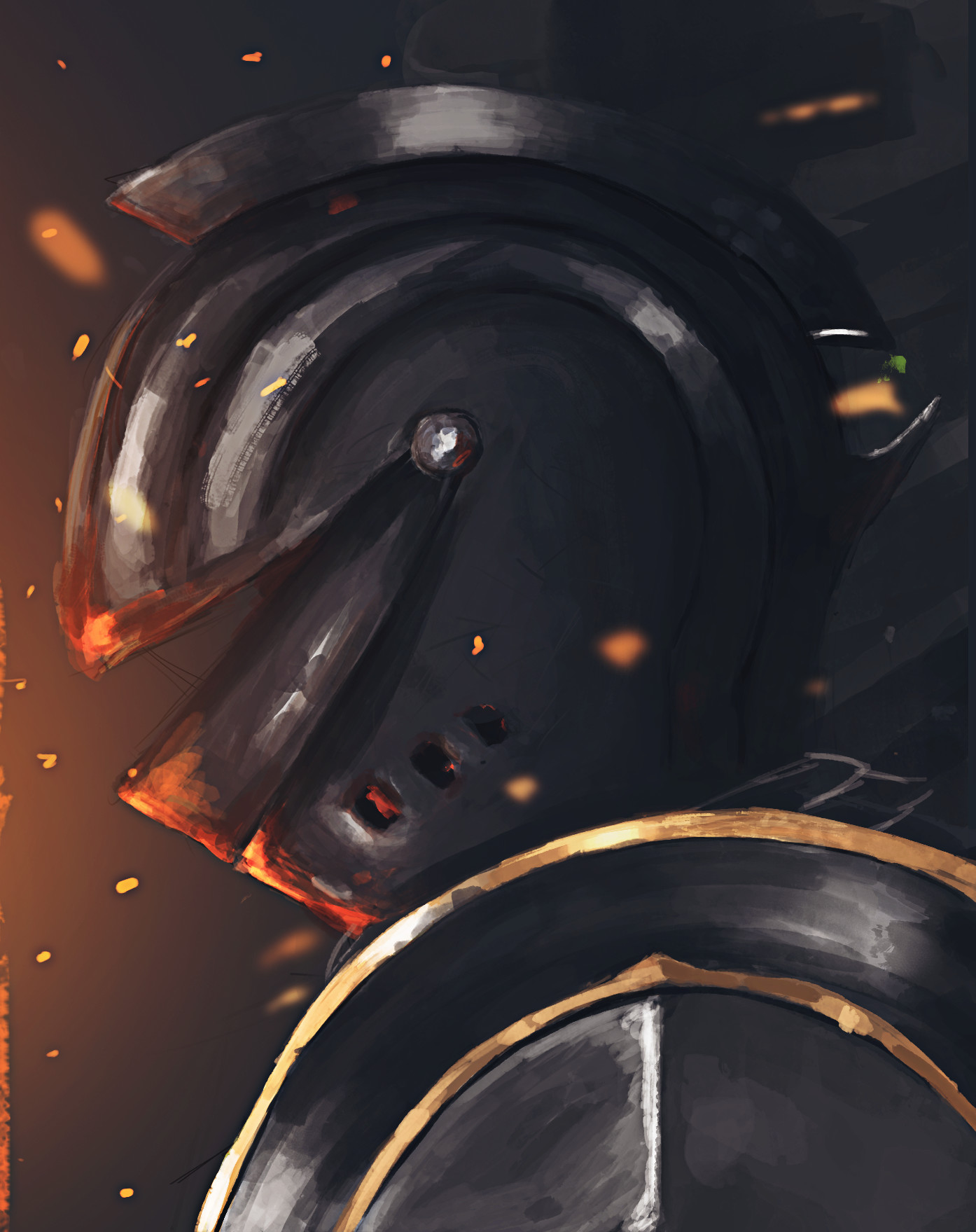 ArtStation - Knight will rise