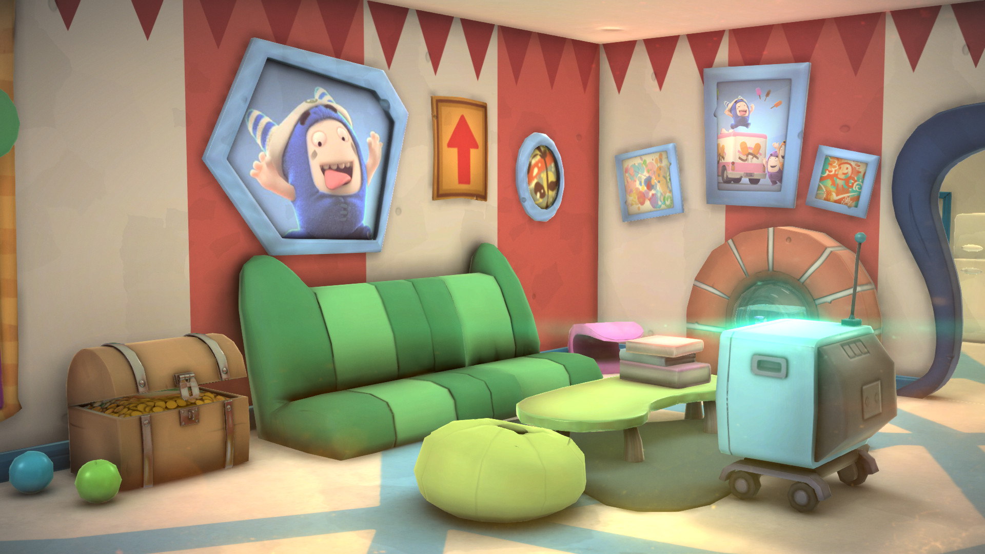 ArtStation - Oddbods, Pogo's house