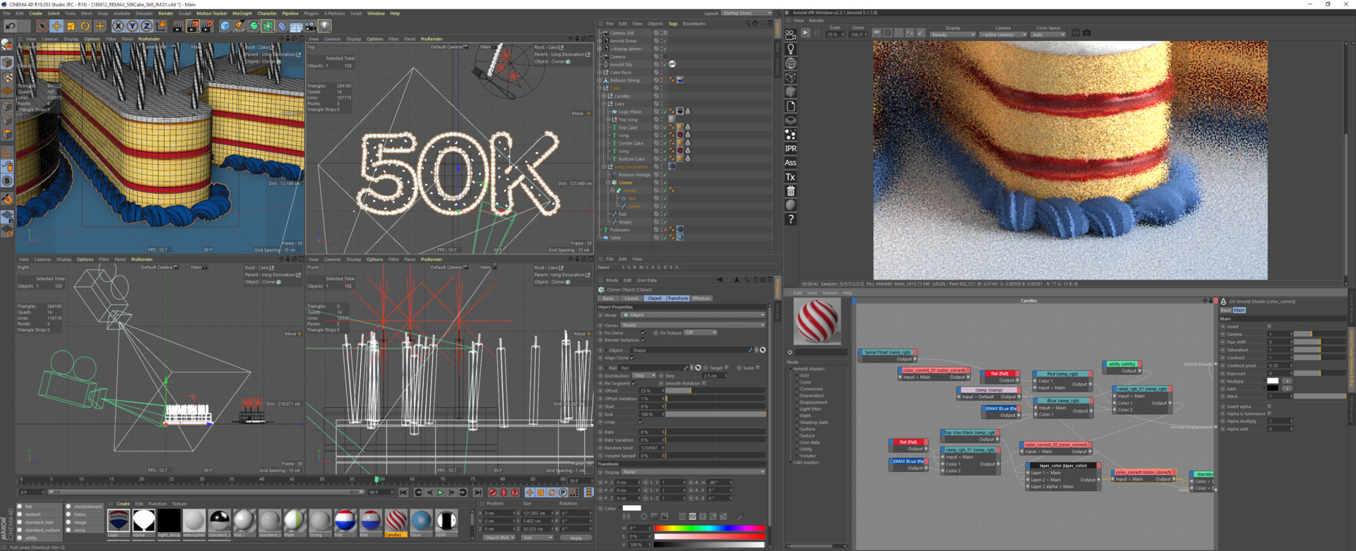 Justin Marimon - CGI 50K Cake