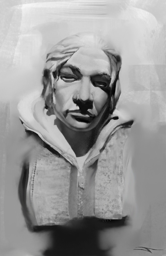 Jacob Primeau - Lesser Gods study 1