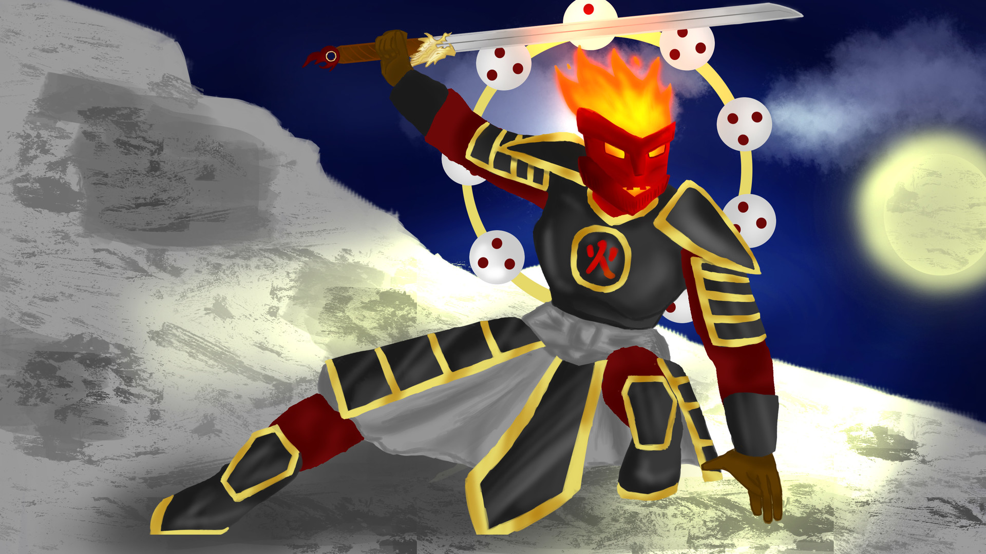 ArtStation - Susanoo Splashcreen