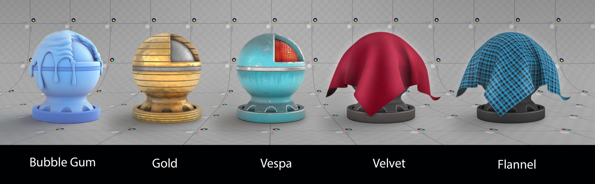 ArtStation - Shader Ball Material Study