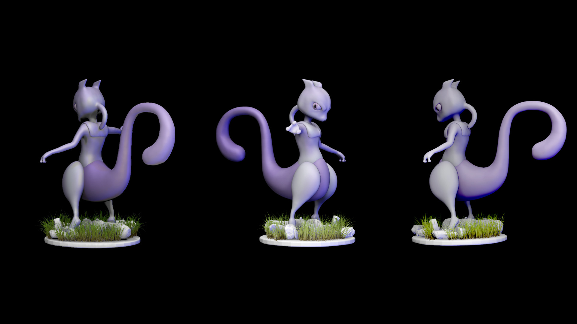 ArtStation - Mewtwo