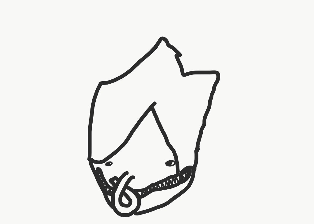 ArtStation - Curled Nose Monster