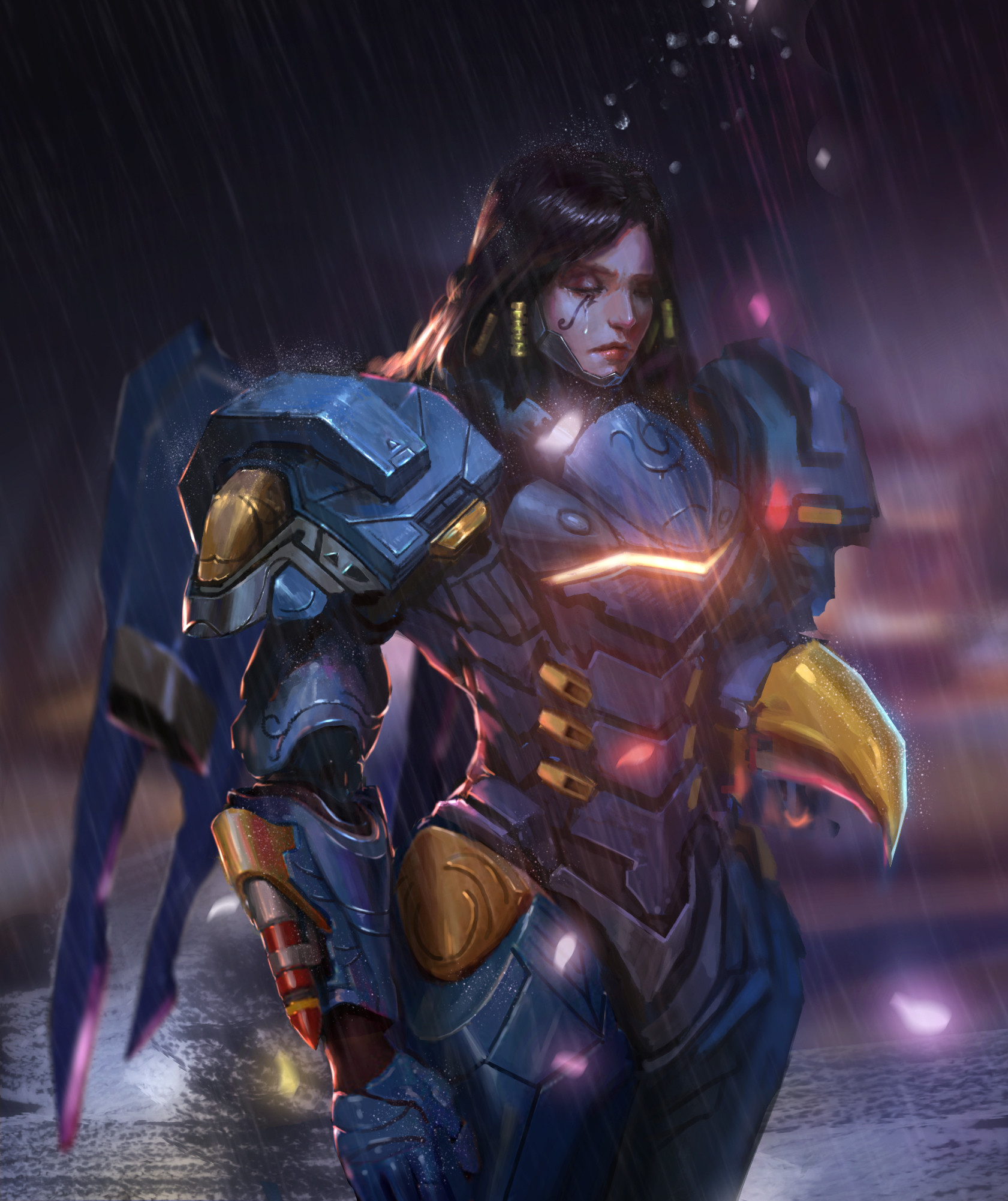 ArtStation - Overwatch-Pharah-法老之鹰