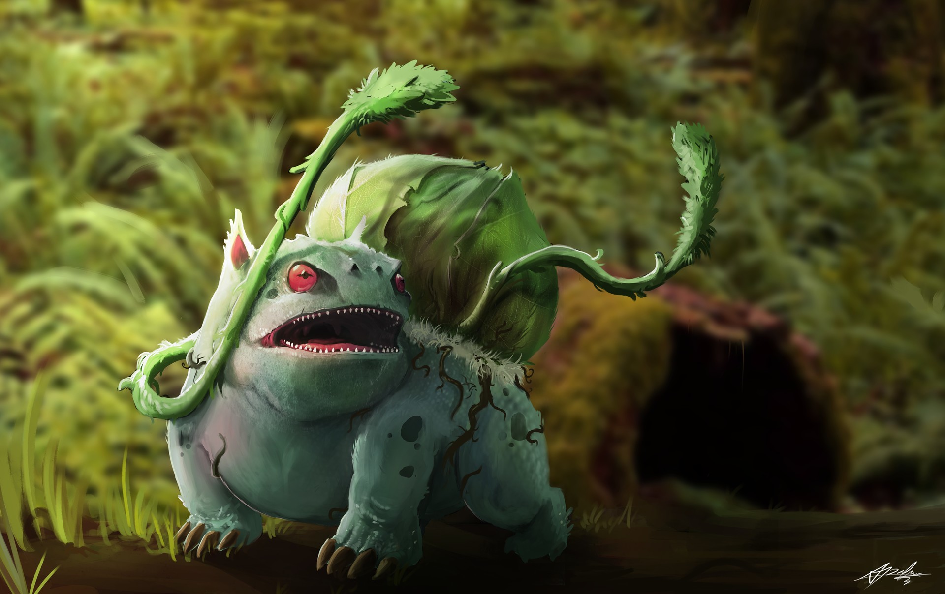 ArtStation - Bulbasaur