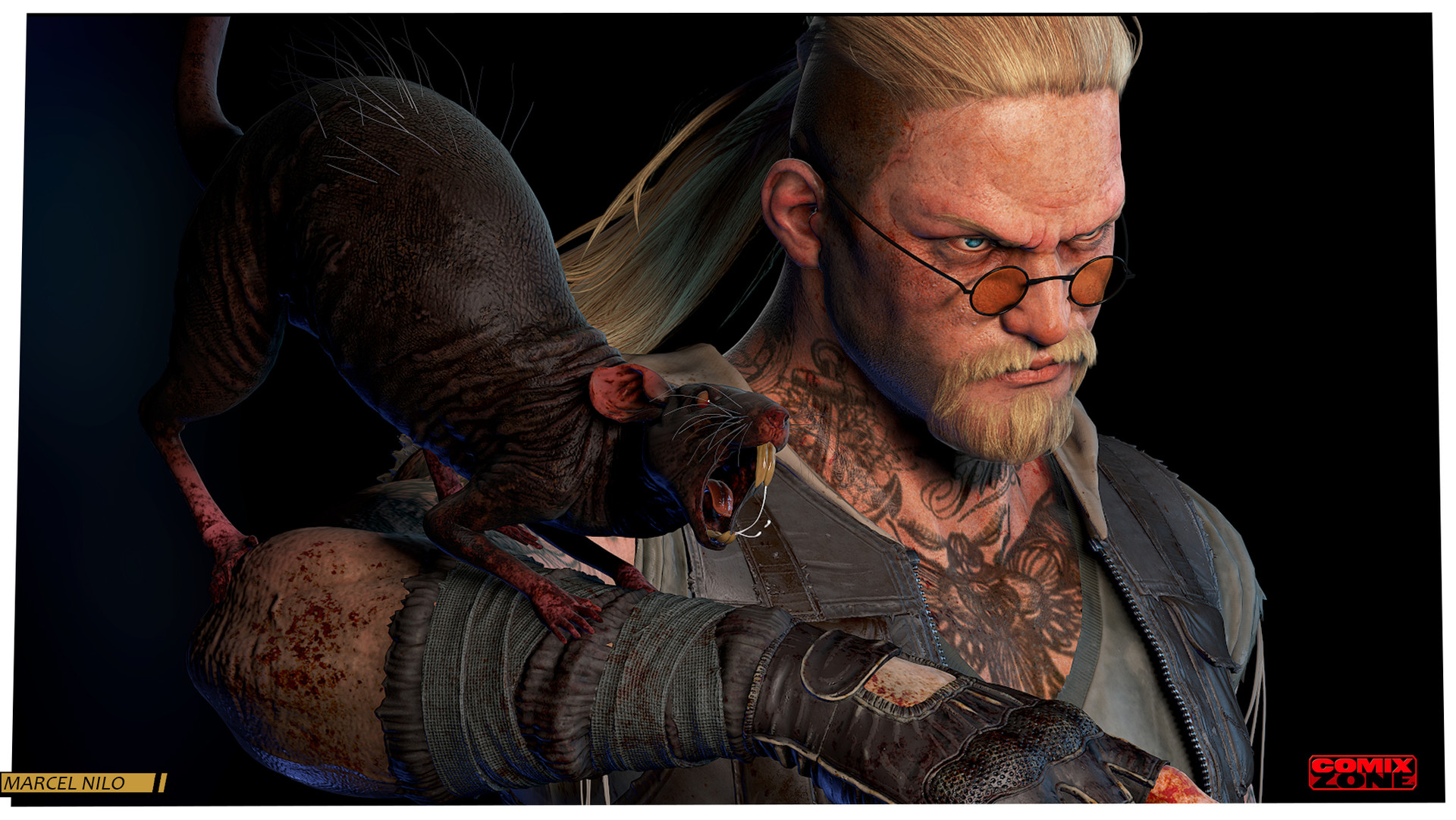 Marcel Nilo - Comix Zone Redesign