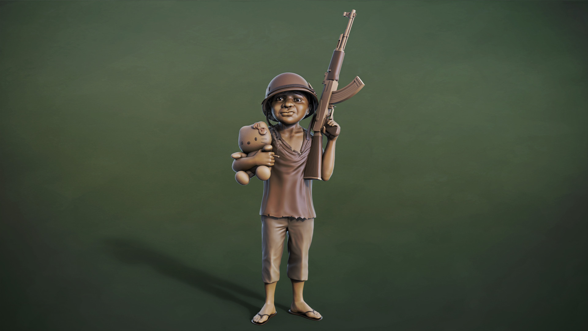 ArtStation - Child Soldier