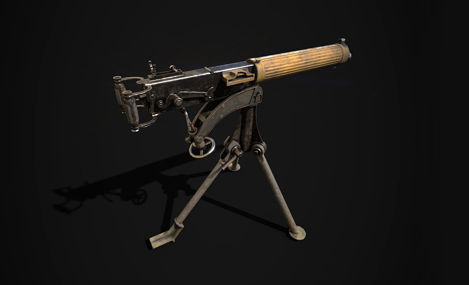 ArtStation - Maxim MG - Colt Vickers