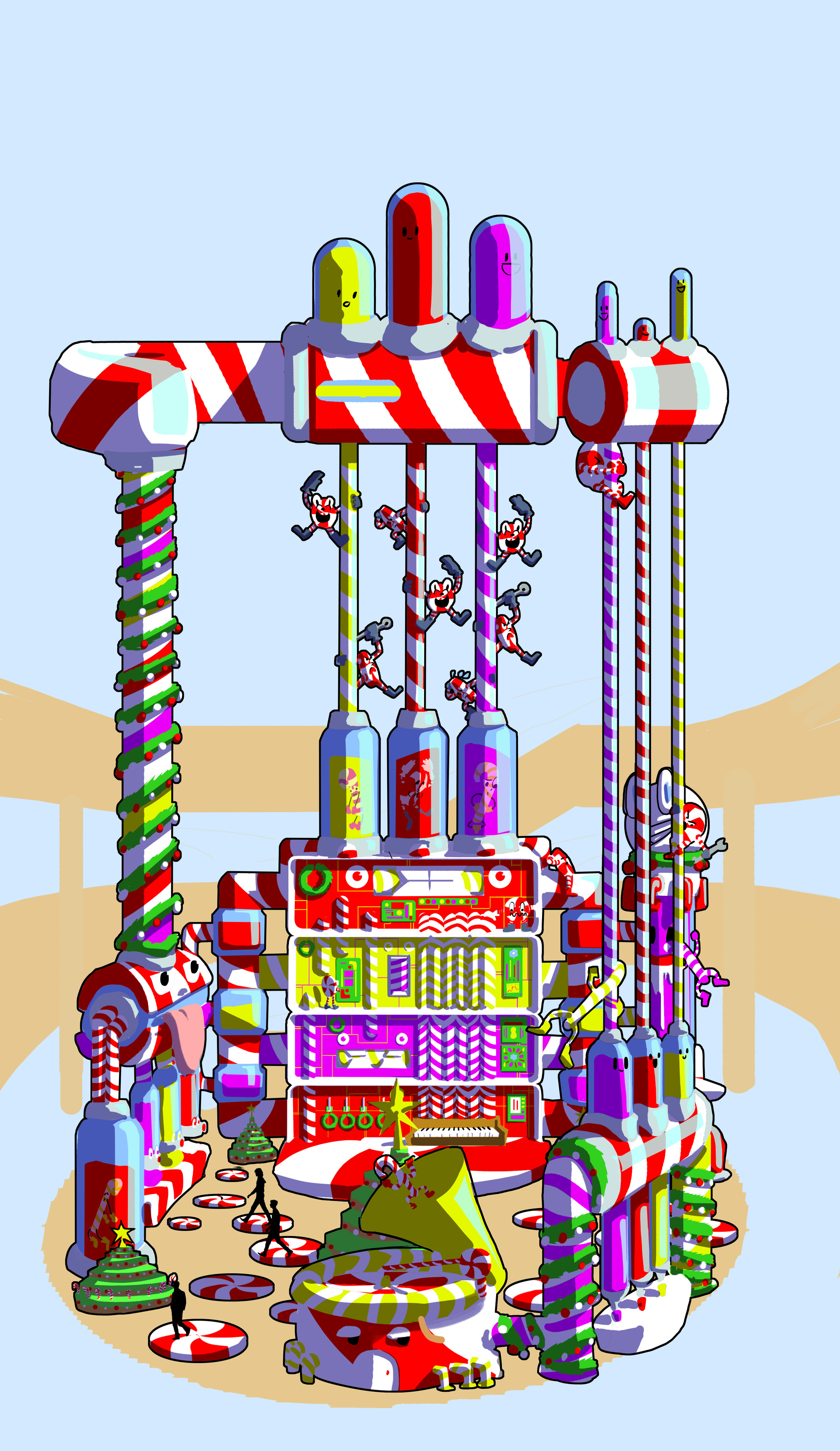ArtStation - Christmas factories