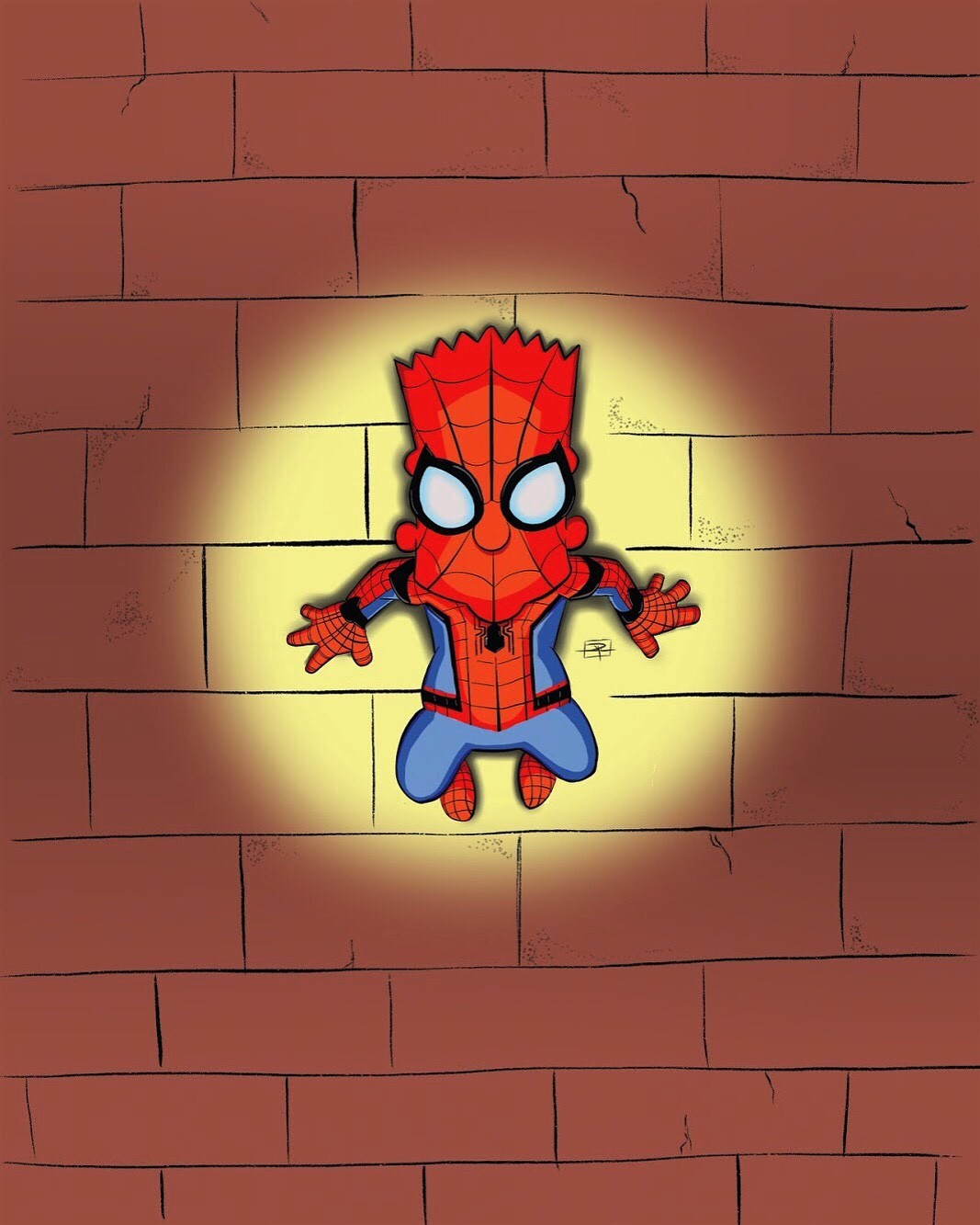 Spiderman Bart FiGPiN THE SiMPSONS TREEHOUSE OF HORROR SPiDER BART