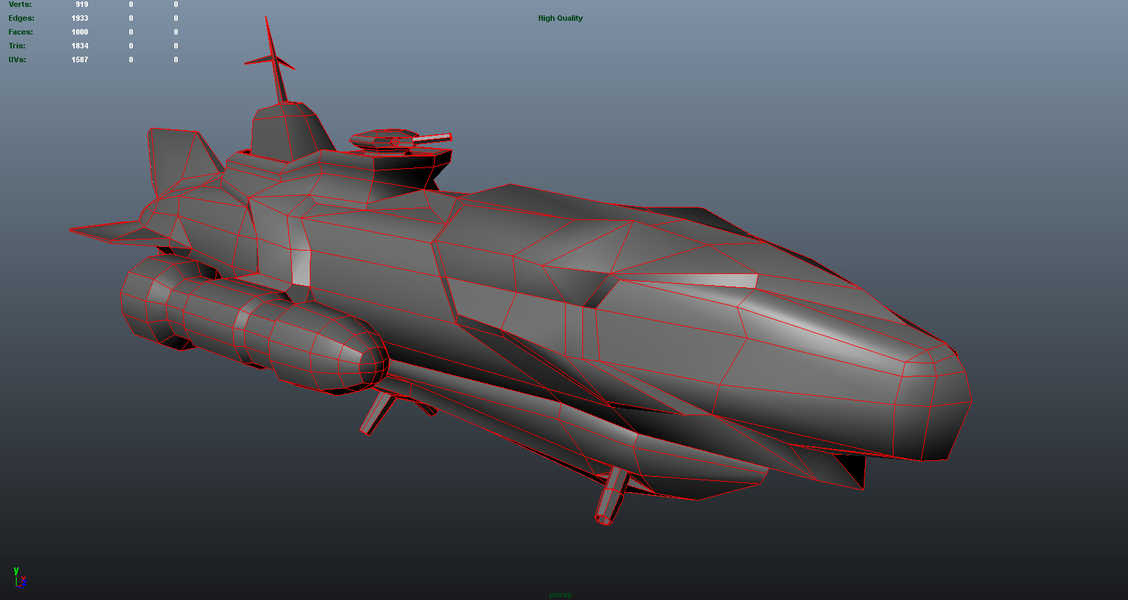ArtStation - 1000 Polygon Vehicle Challenge, Søren Vermölen