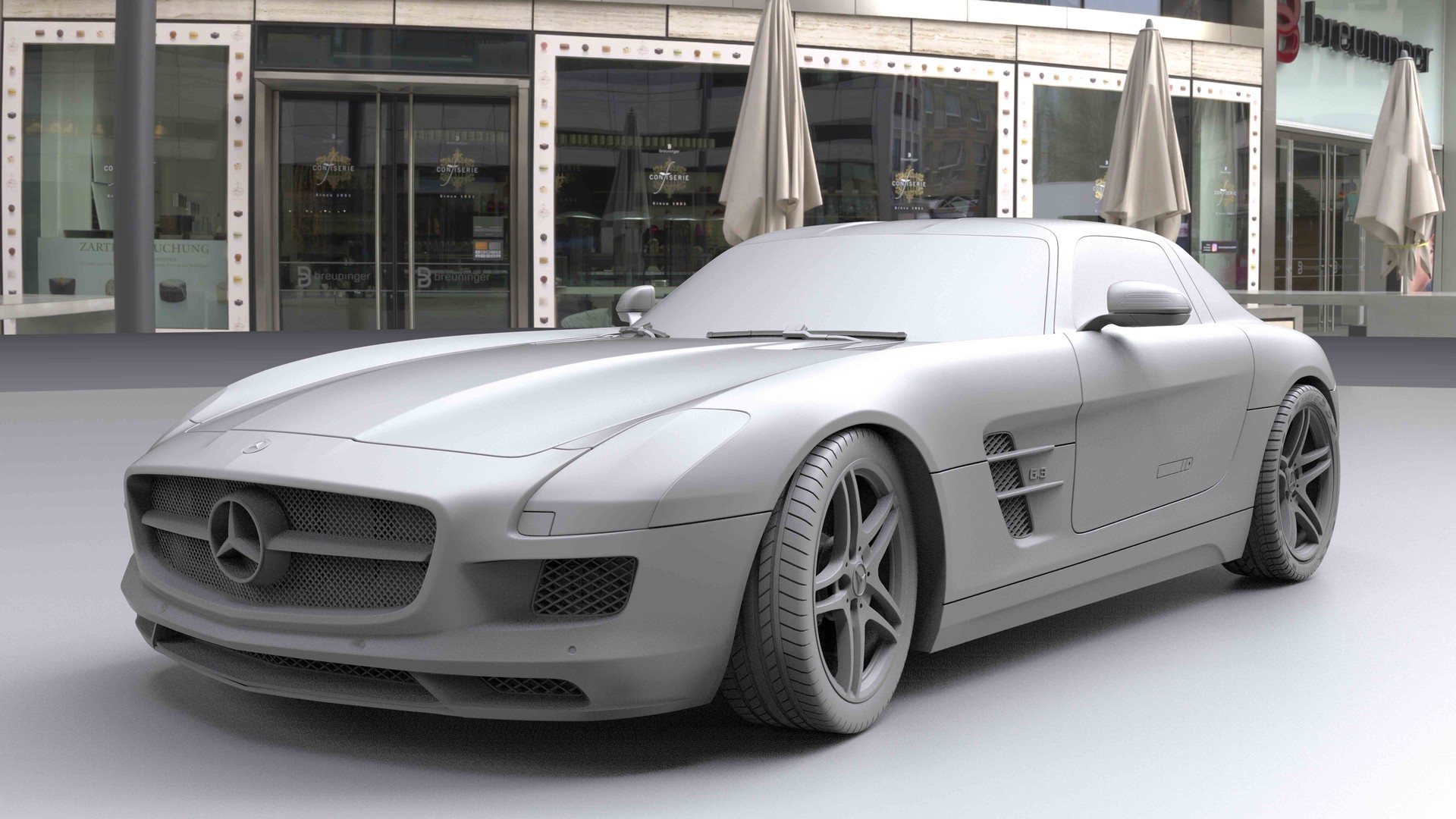 3d Realistic Cars (Rudraksh Jain) - 3d Realistic Mercedes