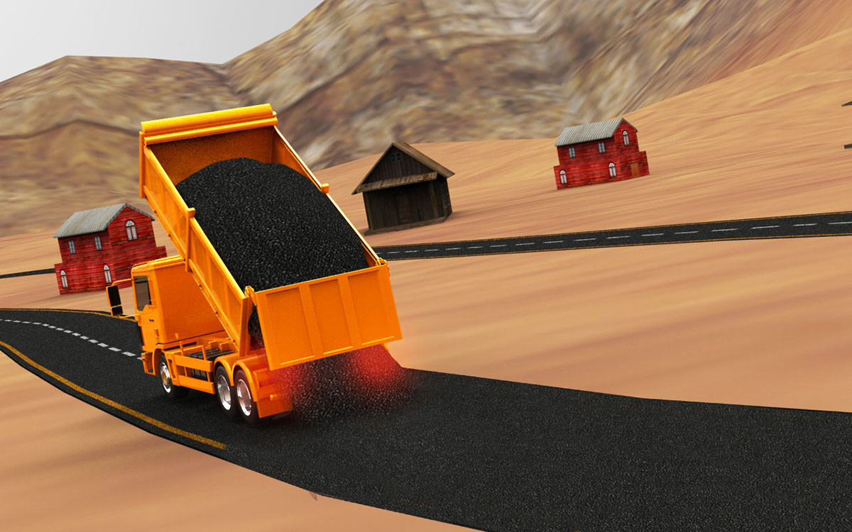 ArtStation - Heavy Loader Simulation City Construction (Renders)