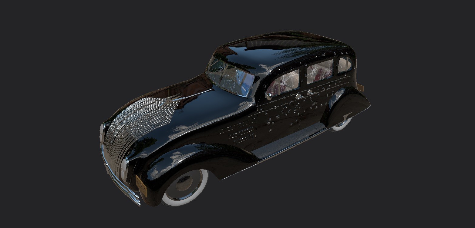 ArtStation - Mafia´s Car