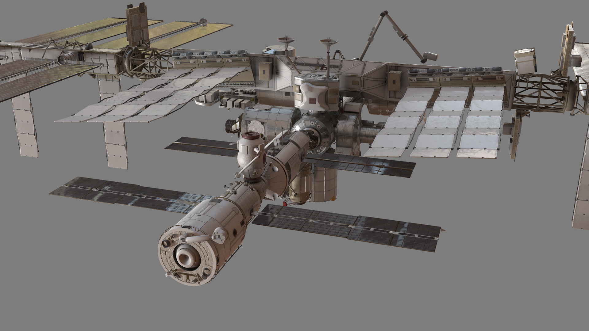 ArtStation - International Space Station - ISS
