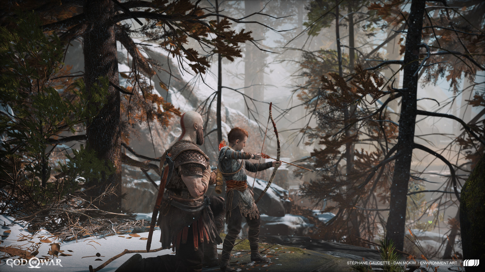 Stéphane Gaudette - God of War - Midgard Forest