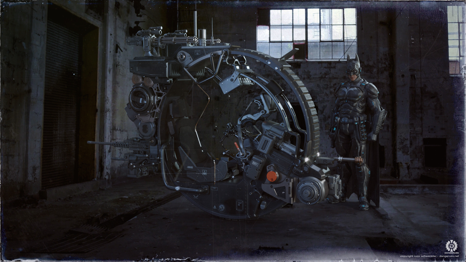 ArtStation - The Bat Wheel