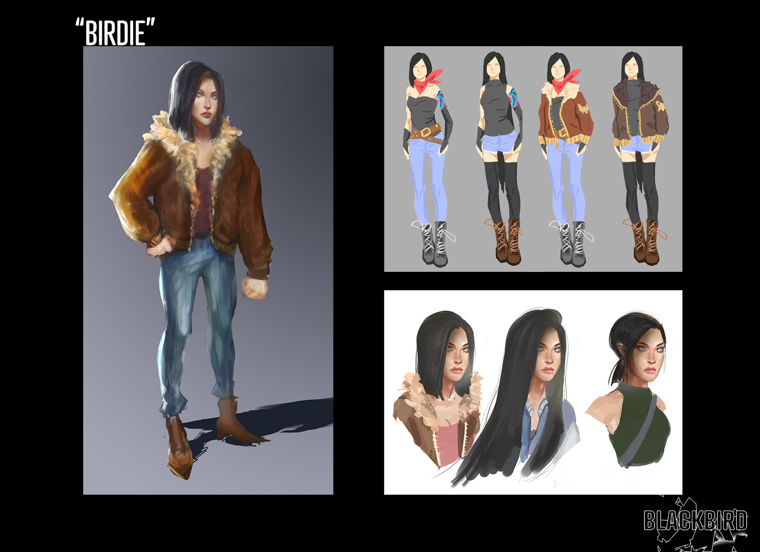 ArtStation - Birdie character design