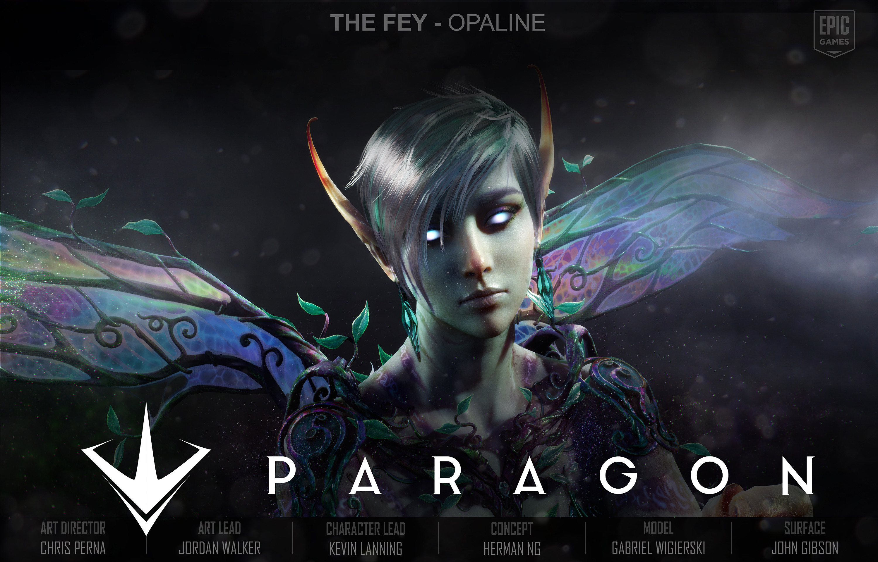 John A Gibson - Paragon | The Fey - Opaline and Nightshade