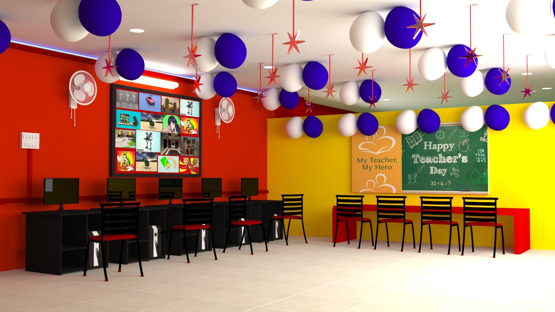 ArtStation - My classroom