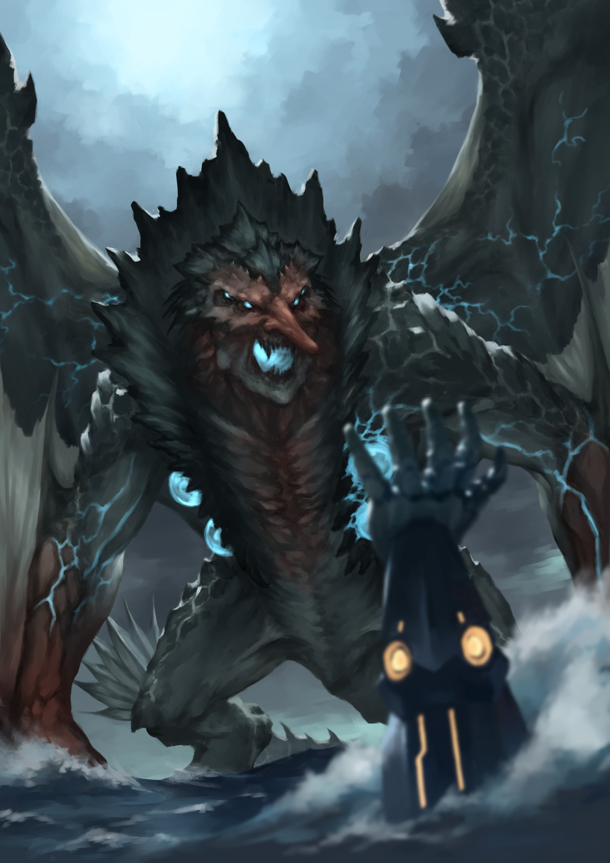 ArtStation - Original Kaiju 『天狗-Tengu-』