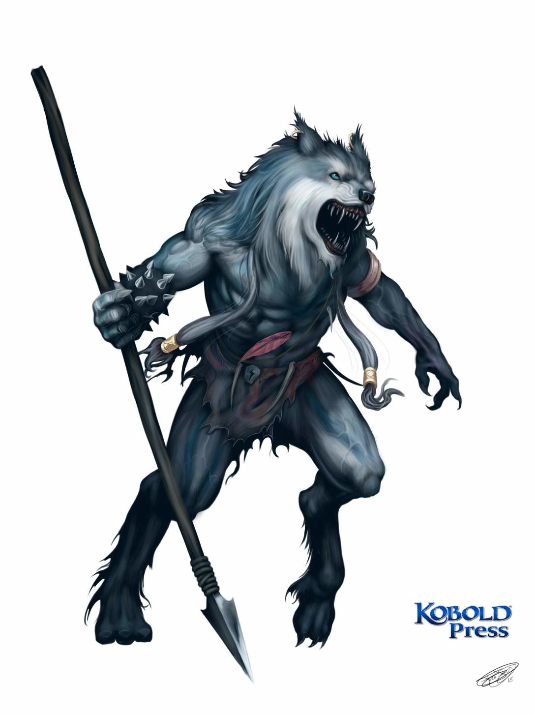 ArtStation - Raging Werewolf